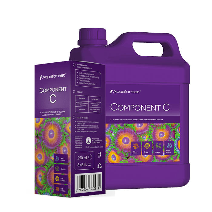 Aquaforest Component C Marine Iodine/Fluorine Supplement – Charterhouse Aquatics