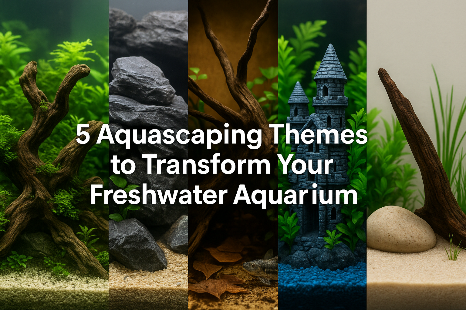 5 Aquascaping Themes to Transform Your Freshwater Aquarium ...