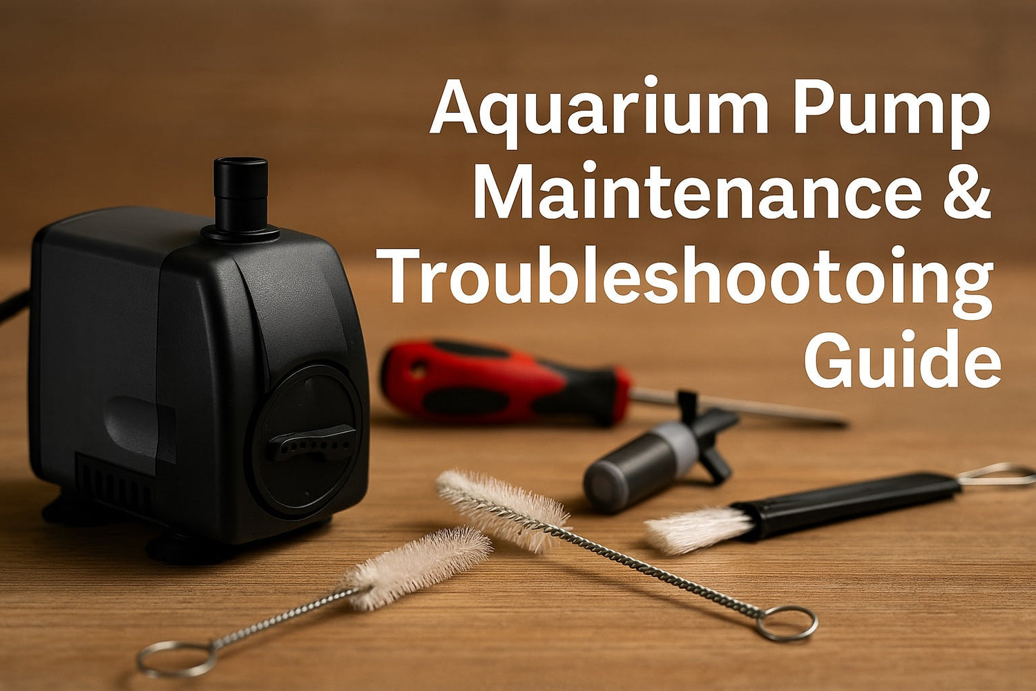Aquarium Pump Maintenance & Troubleshooting Guide – Charterhouse Aquatics