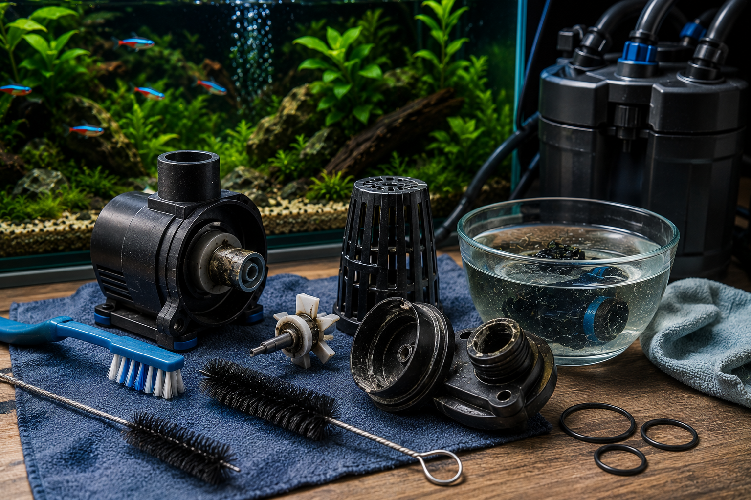 Aquarium Pump Maintenance & Troubleshooting Guide – Charterhouse Aquatics