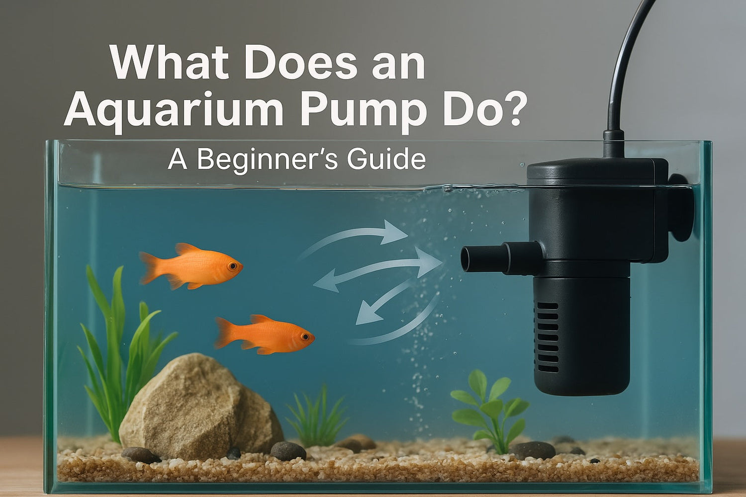 Beginner's Guide: What Does an Aquarium Pump Do? – Charterhouse Aquatics