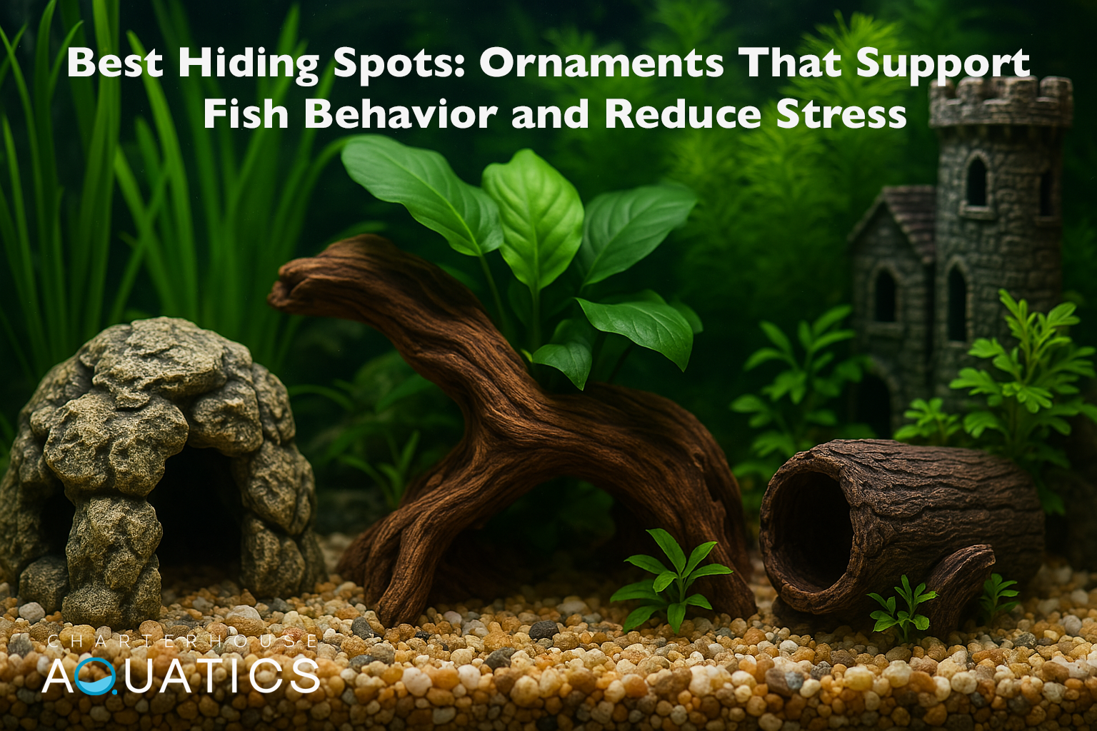 🐟 Best Hiding Spots: Ornaments That Support Fish Behavior and Reduce S ...