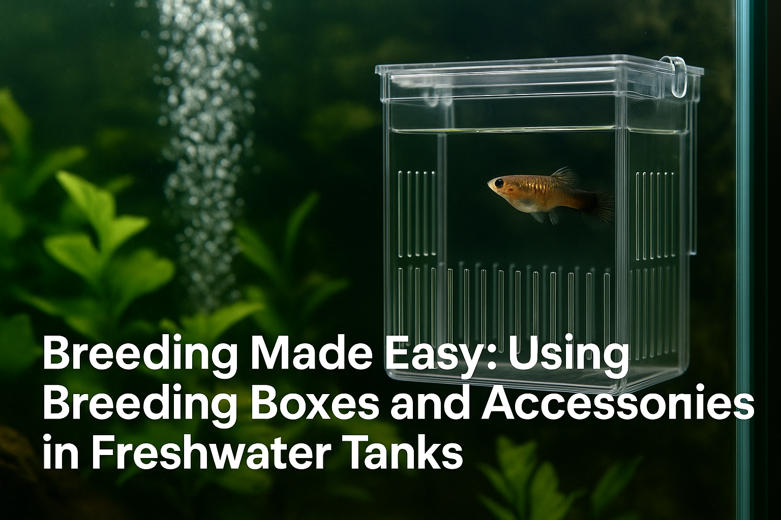 Breeding Made Easy: Using Breeding Boxes and Accessories in Freshwater ...