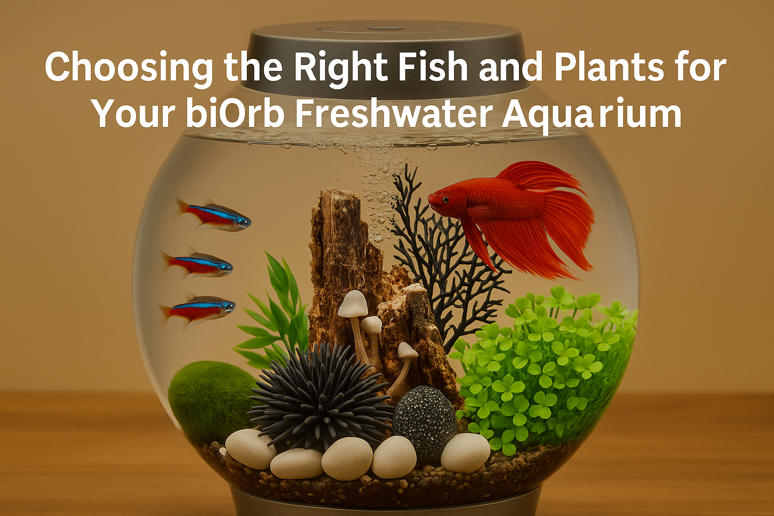 Choosing the Right Fish and Plants for Your biOrb Freshwater Aquarium ...