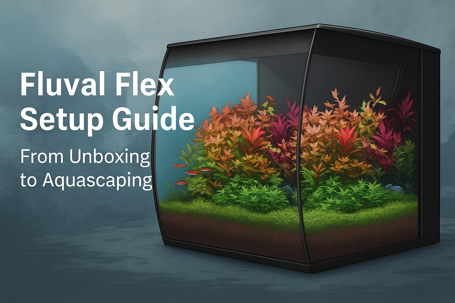 Fluval Flex Setup Guide: From Unboxing to Aquascaping – Charterhouse ...
