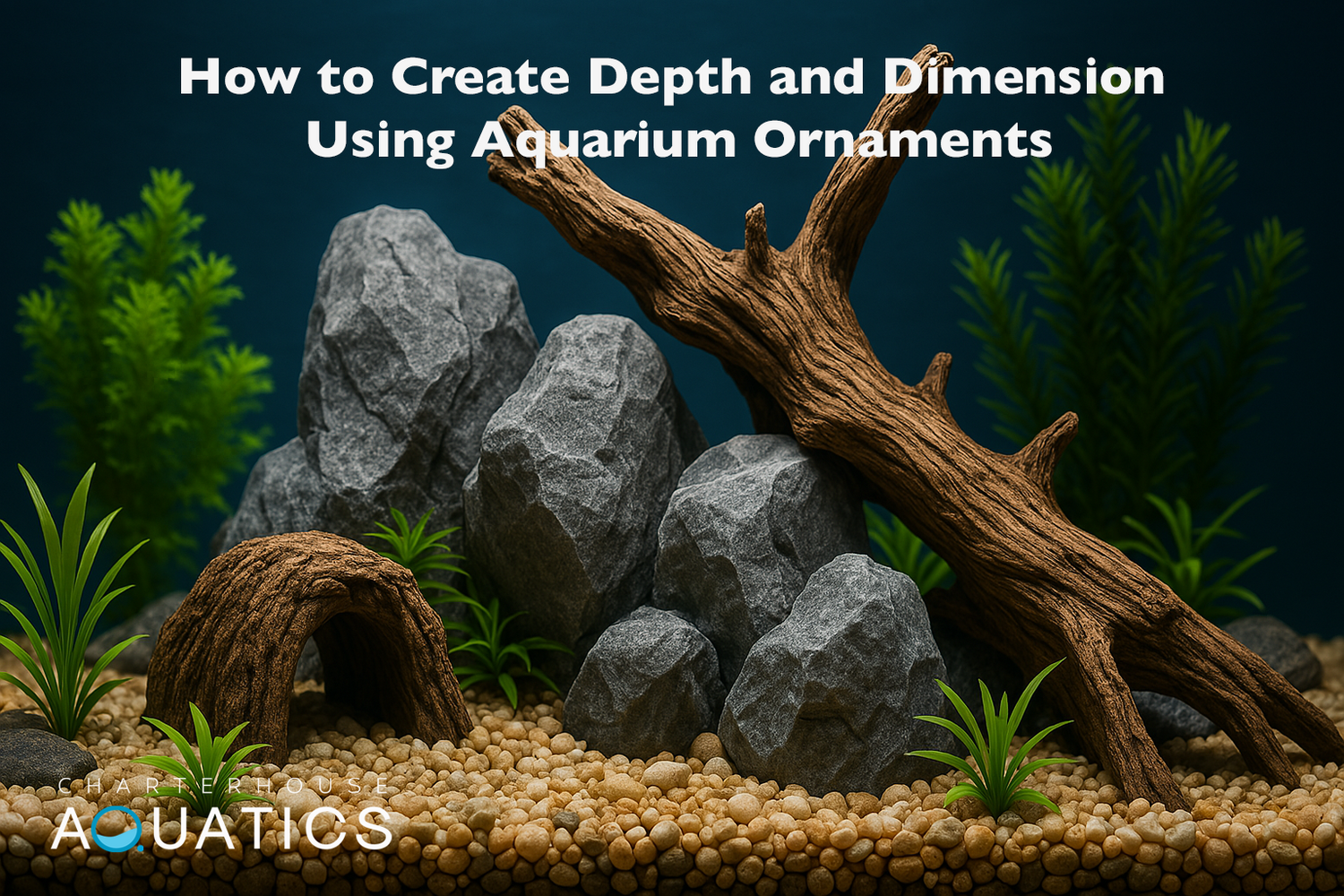 How to Create Depth and Dimension Using Aquarium Ornaments ...