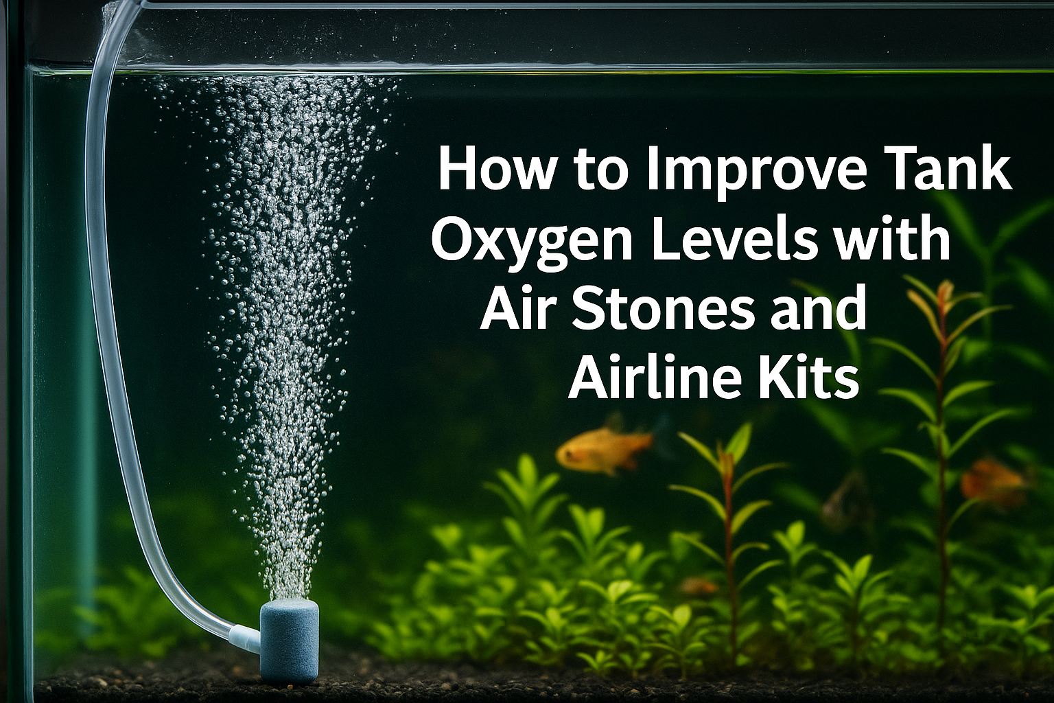How to Improve Tank Oxygen Levels with Air Stones and Airline Kits ...