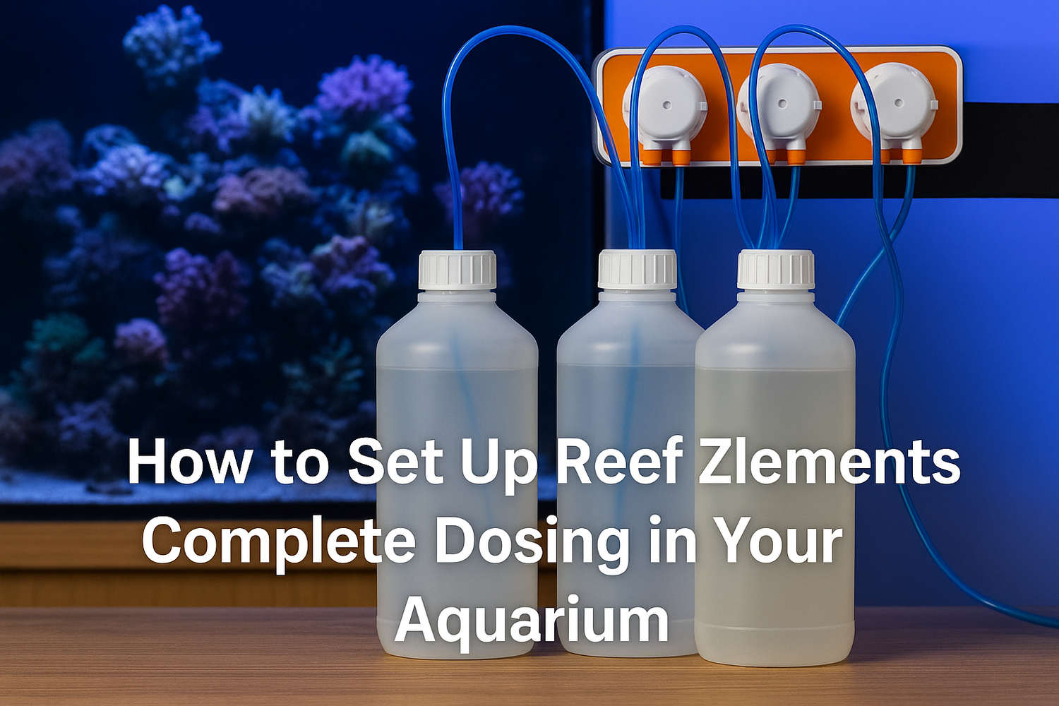 How to Set Up Reef Zlements Complete Dosing in Your Aquarium ...