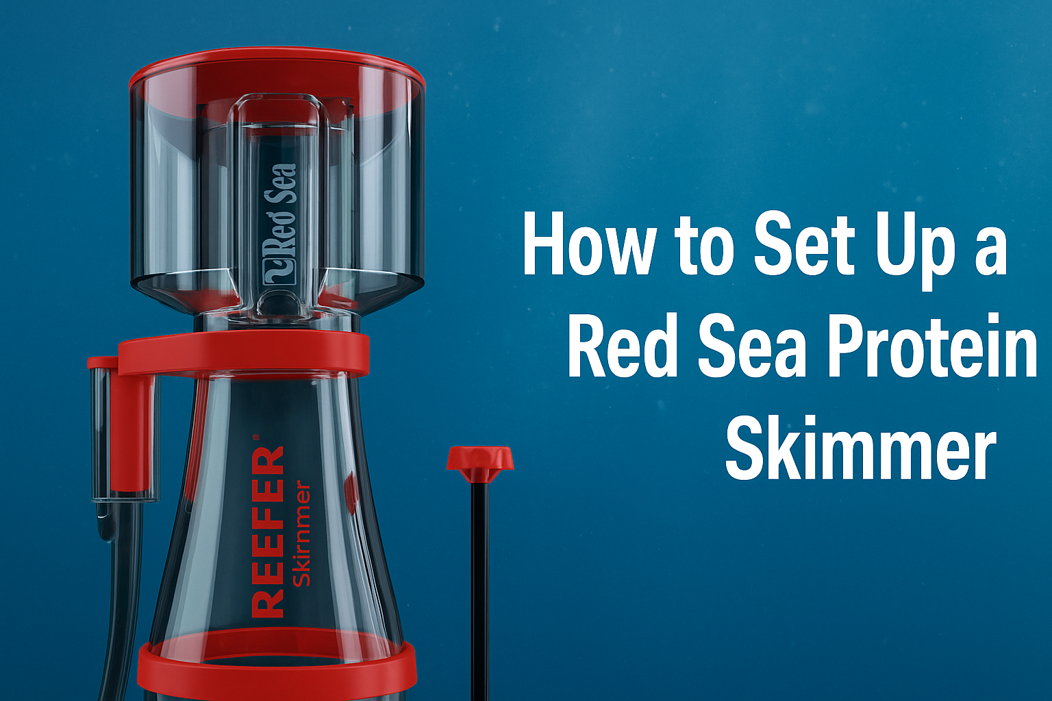 How to Set Up and Tune Your Red Sea Protein Skimmer for Maximum Effici ...