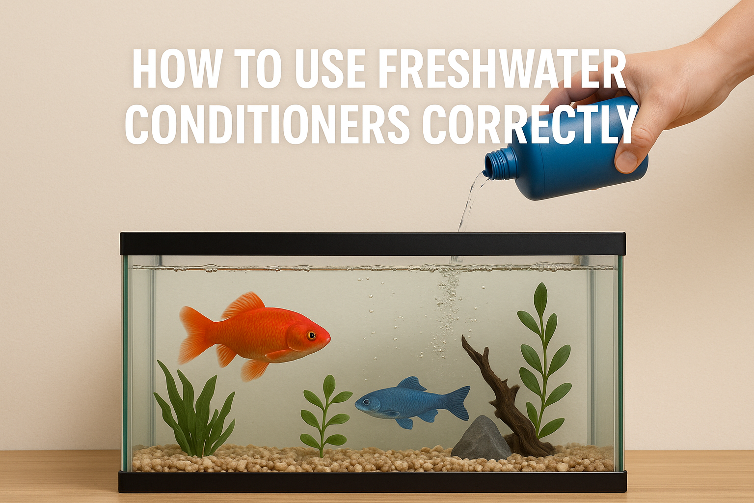 How to Use Freshwater Conditioners Correctly – Charterhouse Aquatics