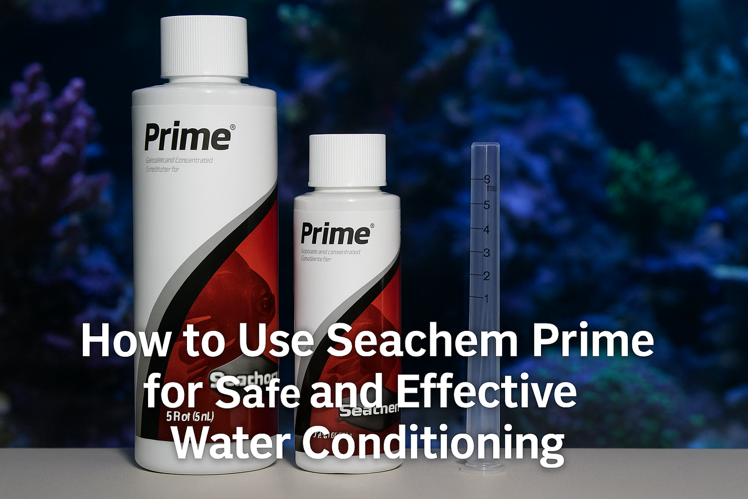 How to Use Seachem Prime for Safe and Effective Water Conditioning – Charterhouse Aquatics