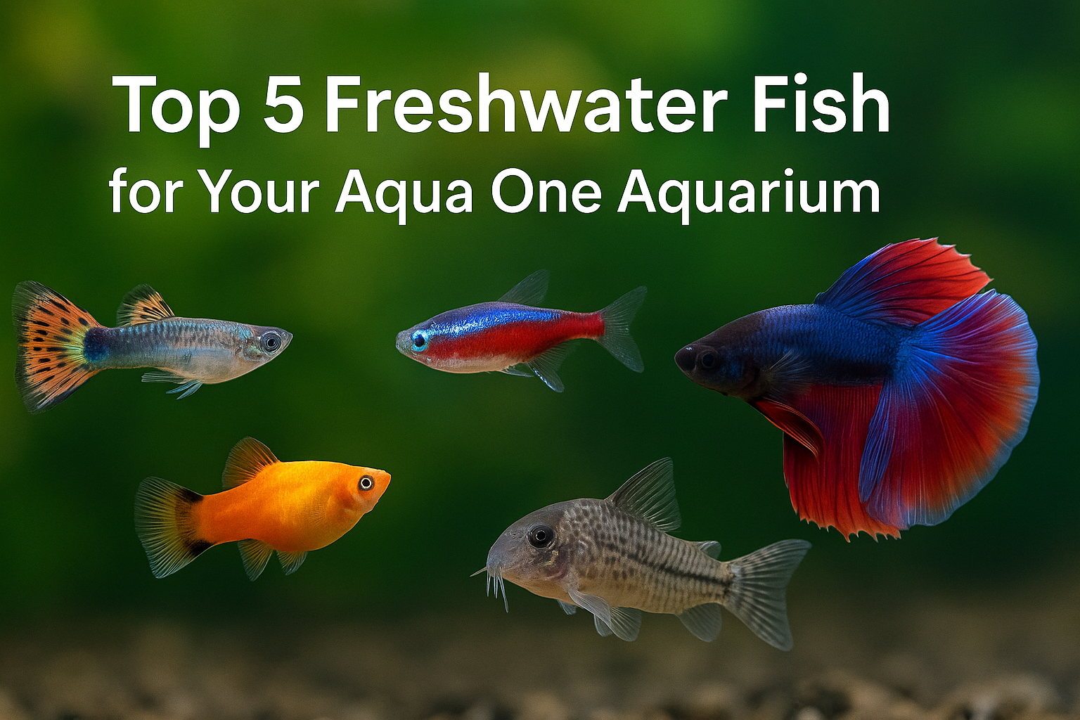 Top 5 Freshwater Fish for Your Aqua One Aquarium – Charterhouse Aquatics