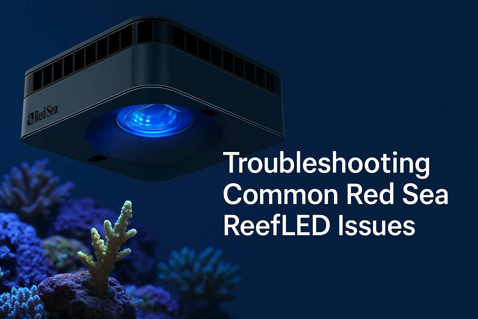 Troubleshooting Common Red Sea ReefLED Issues (Connectivity, Coverage ...