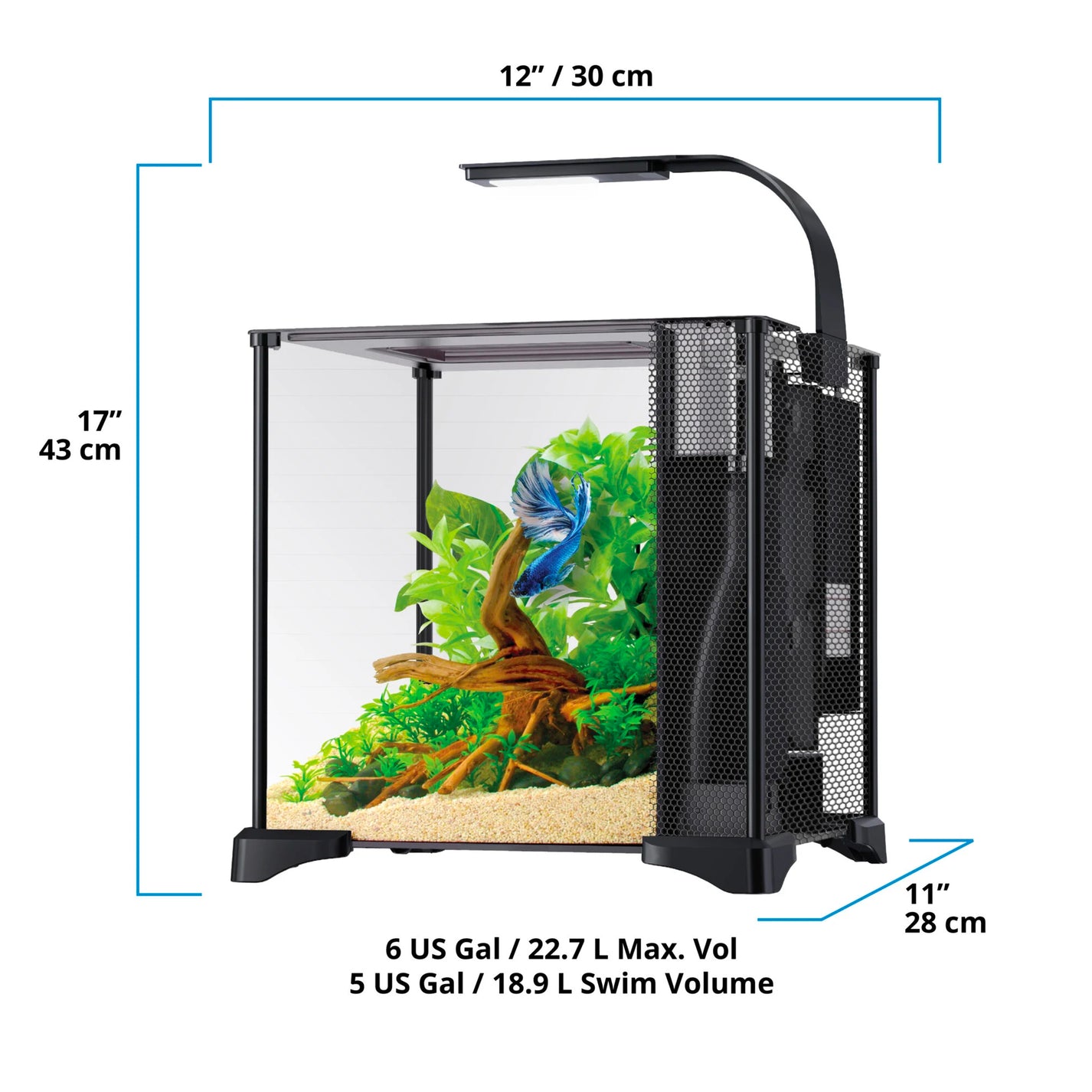 Fluval Betta Premium Aquarium Kit – Charterhouse Aquatics