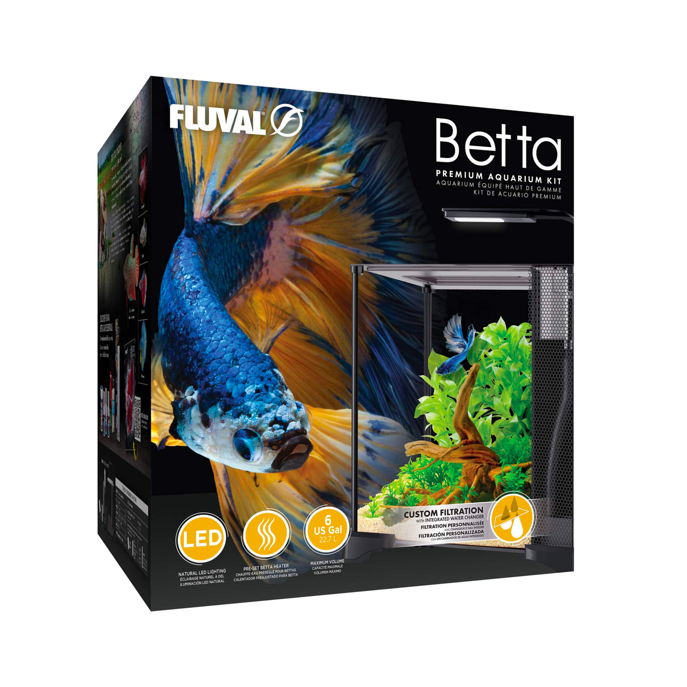 Fluval Betta Premium Aquarium Kit – Charterhouse Aquatics