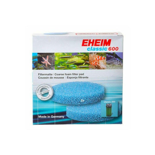 Eheim Classic 600 Coarse Filter Pad (Blue) (x2) – Charterhouse Aquatics