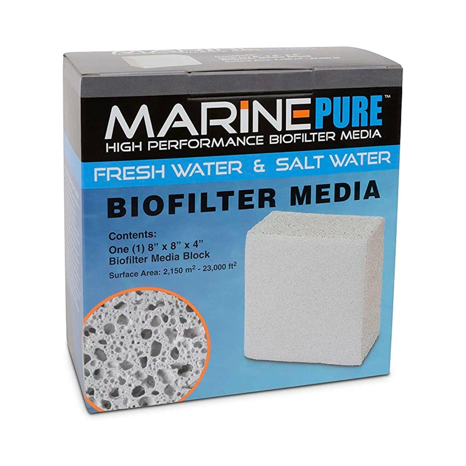 Marine Pure Biological Media - Block (8 x 8 x 4 Inches) – Charterhouse ...