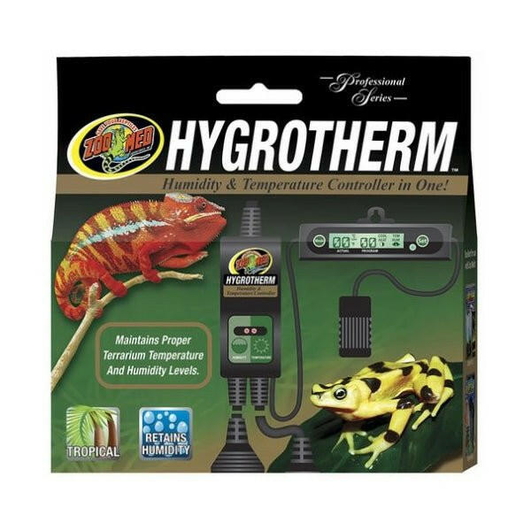 Zoo Med HygroTherm Humidity & Temperature Controller | Charterhouse ...