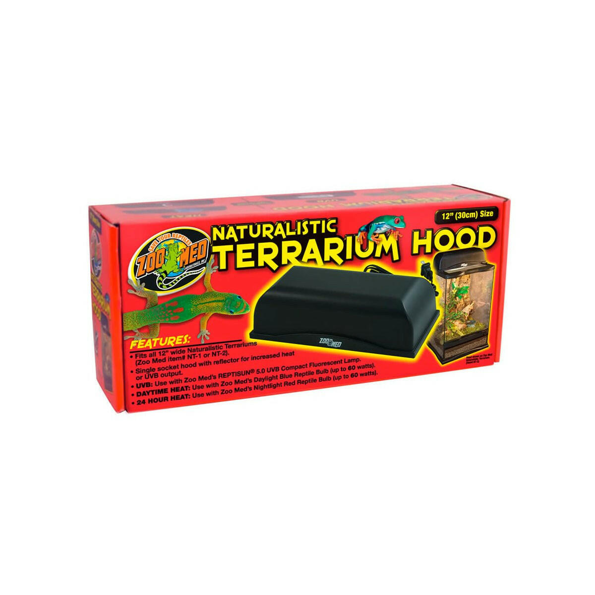 Zoo Med Naturalistic Terrarium Hood 30cm | Charterhouse Reptiles ...